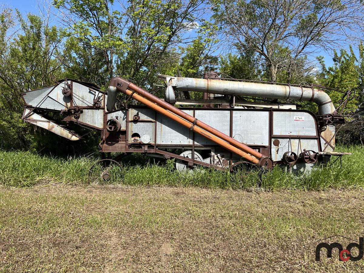 Antique Case Thrashing Machine